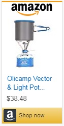 Olicamp Vector Stove (as good as a Jet Boil!) | A.H. Trimble ...