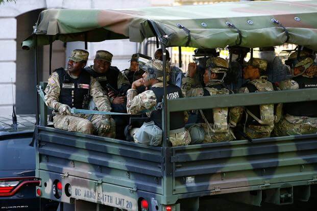 The Military Occupation of Washington D.C. | A.H. Trimble - Emergency ...