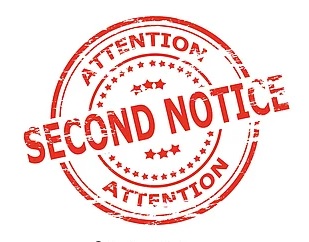 2nd Notice ! | A.H. Trimble - Emergency preparedness information for ...